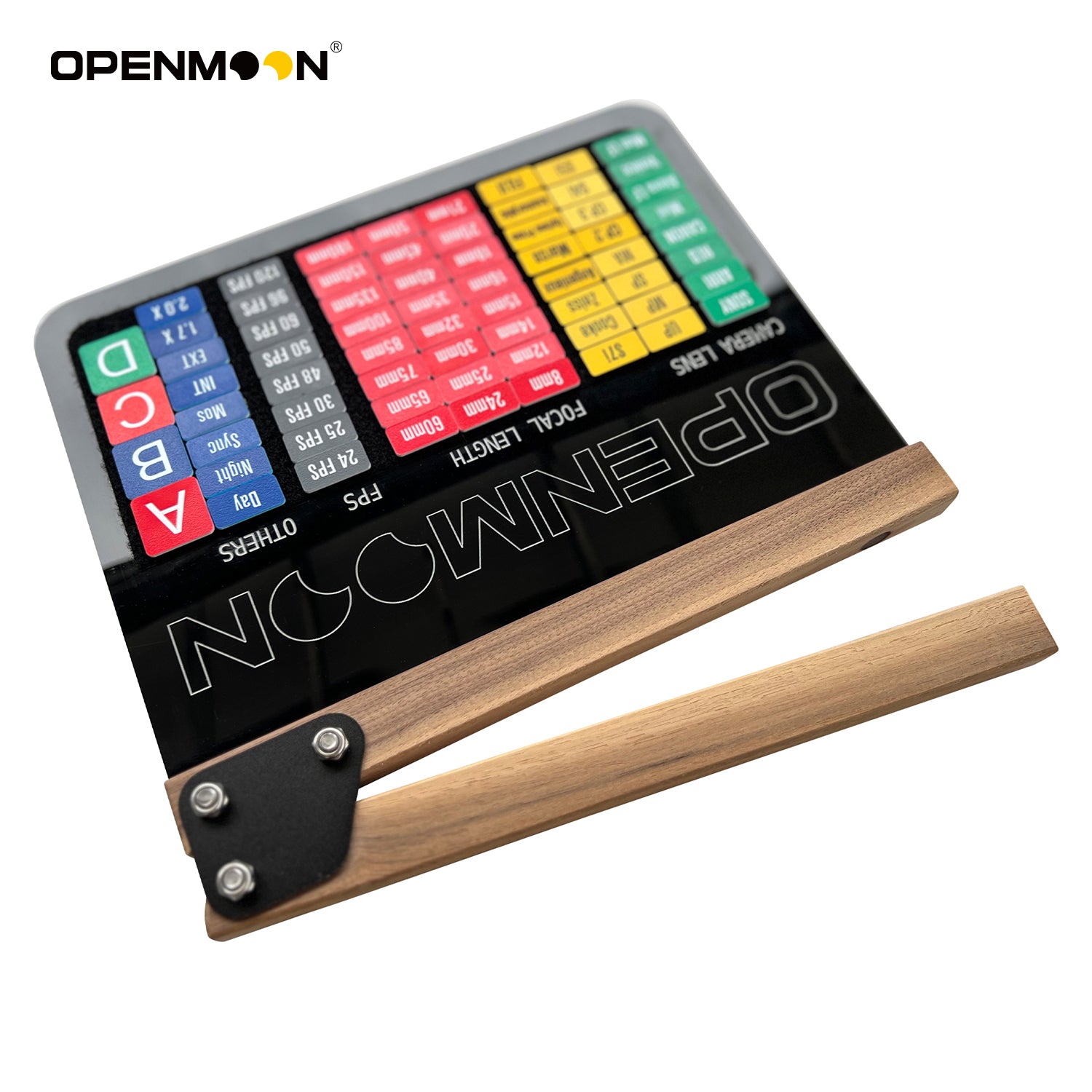 OPENMOON Clap Board Cut Action Scene Clapper Board Slate Comes with 68